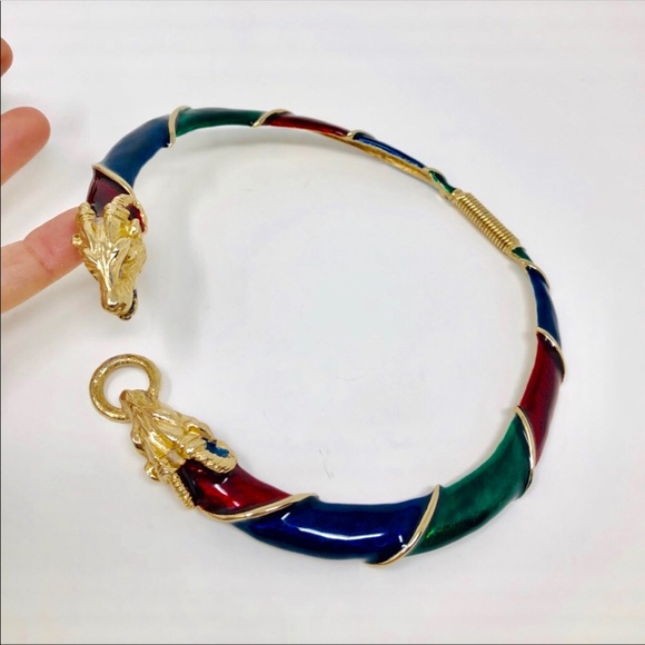 Donald Stannard | Jewelry | Rare Donald Stannard Enamel Rams Head ...